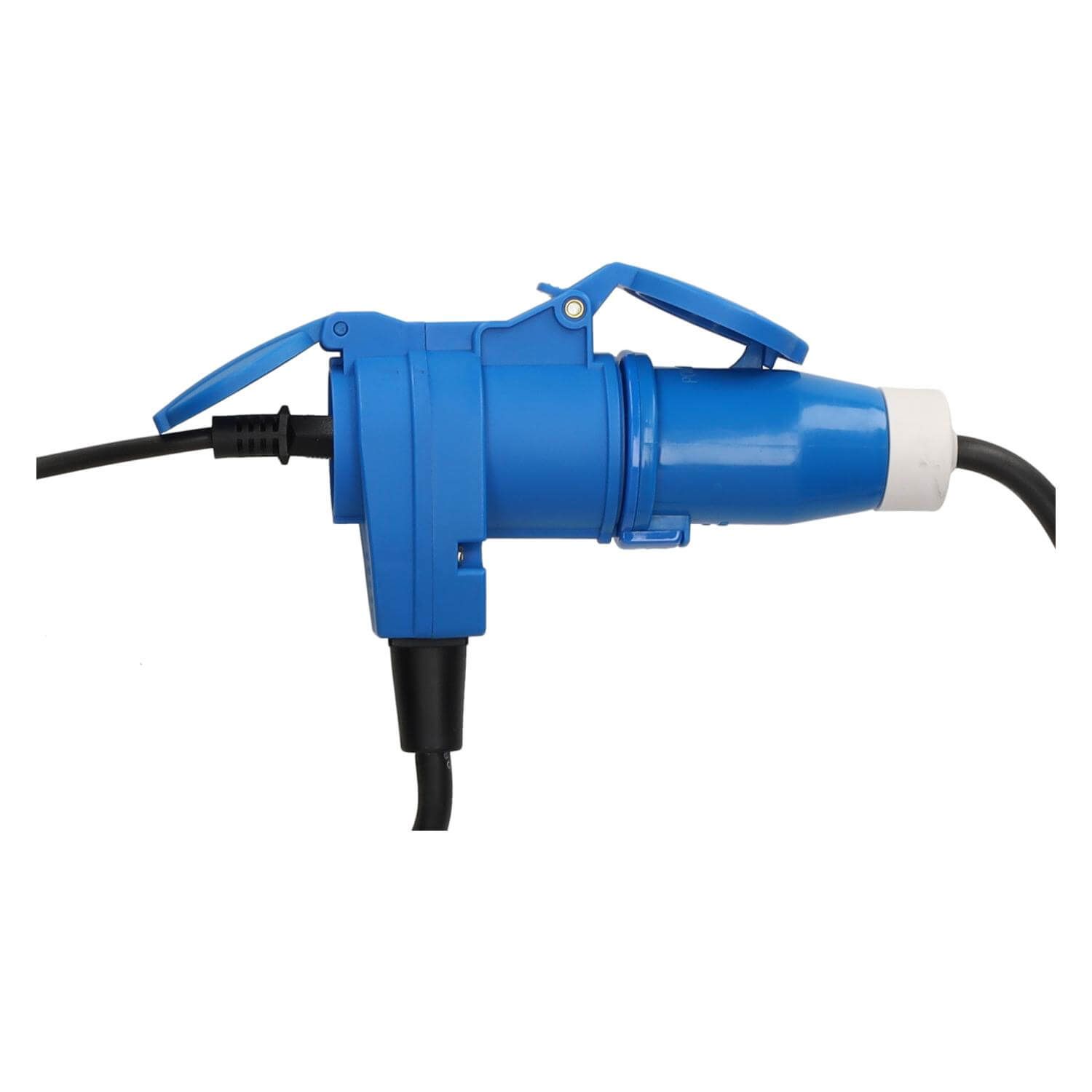 25 meter cable reel neoprene 3×1.5mm² – CEE plug and right angled coupler