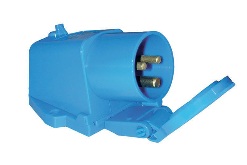 Outdoor CEE power outlet surface-mounted - packed