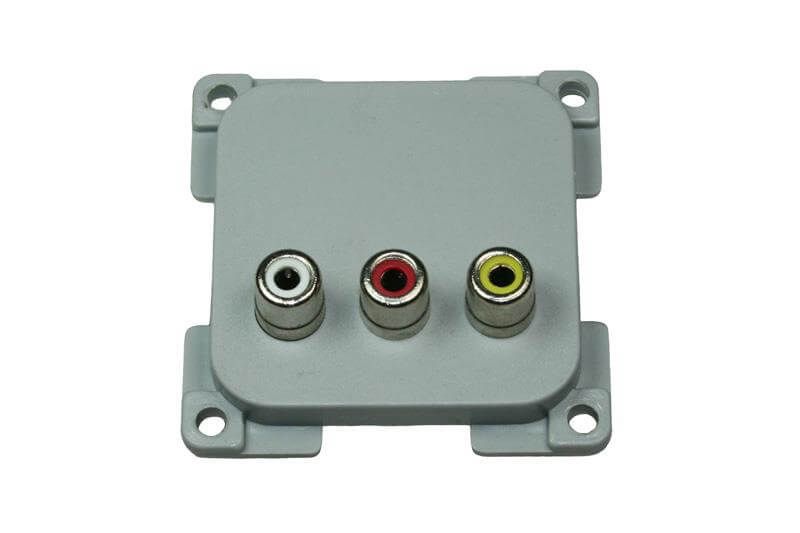 C-LINE SOCKET AUDIO/VIDEO GREY