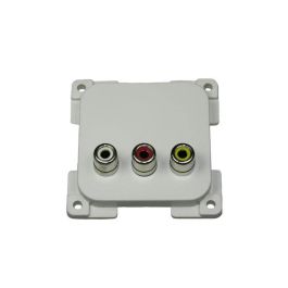 C-LINE SOCKET AUDIO/VIDEO WHITE