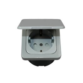 C-LINE SOCKET + COVERFLAP + ISOBOX GREY